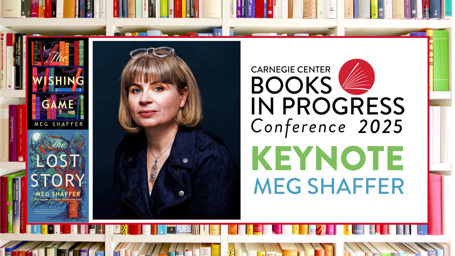 Books in Progress Conference June 5-7 - Carnegie Center